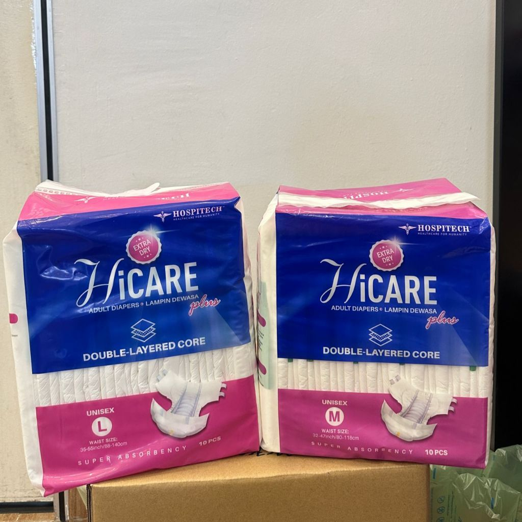 HICARE ADULT DIAPER EXTRA DRY (M 10S, L 10S, XL10S) | Shopee Malaysia
