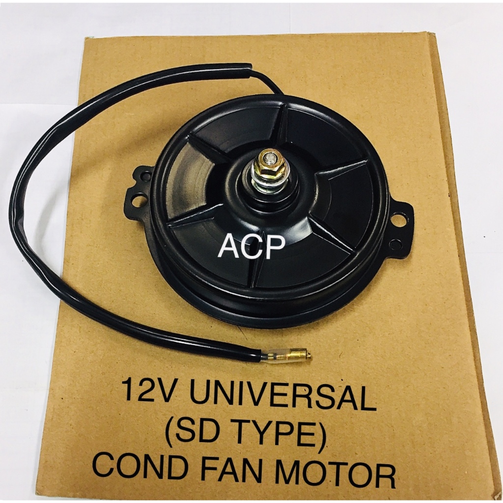 12V Universal (Sanden Type) Condenser Fan Motor (2 holes) (Pokka ...