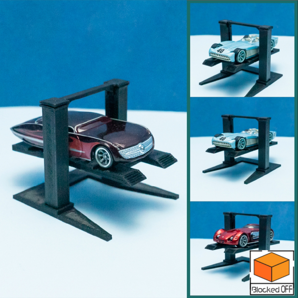 Hot Wheels Car Lift Stand - 2 Post - U Base - Plate - Bridge | Shopee ...