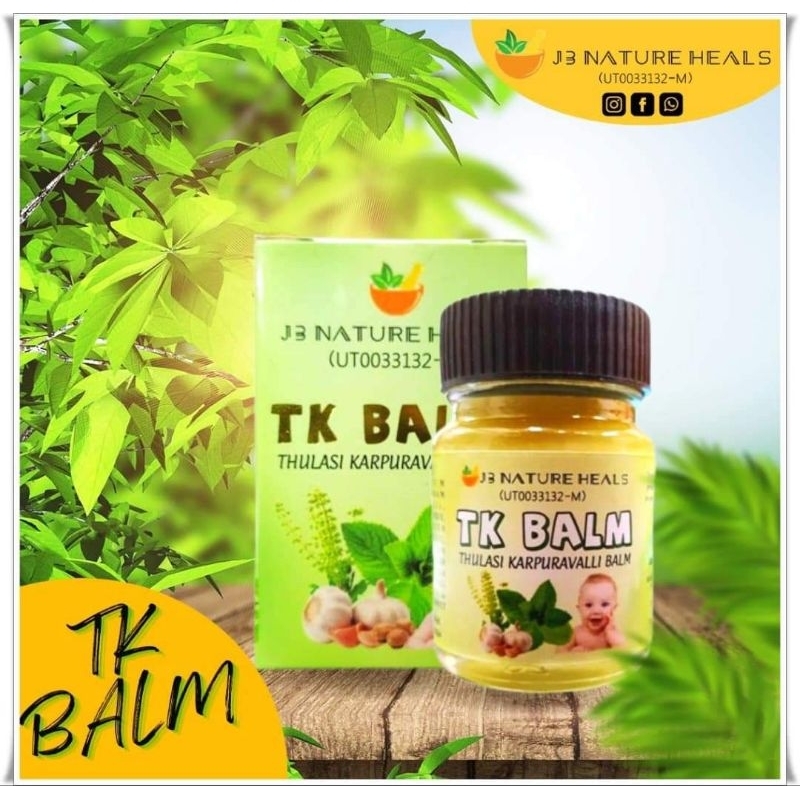 TK Balm for children.Tk Balm. Baby balm (karpuravali, Thulasi leaves) | Shopee Malaysia
