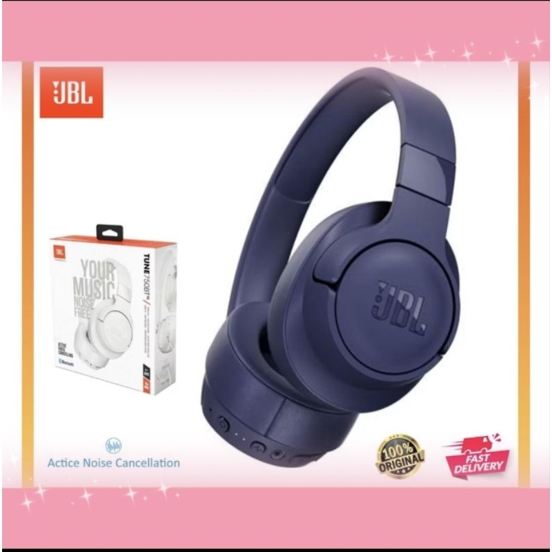 JBL Tune 750BTNC Wireless Over- Ear ANC Headphones | Shopee Malaysia