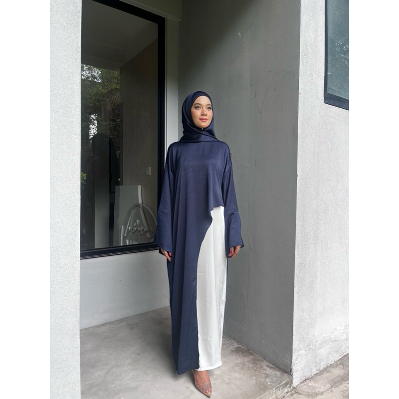 Abaya One Set With Inner (Include Shawl) | Shopee Malaysia