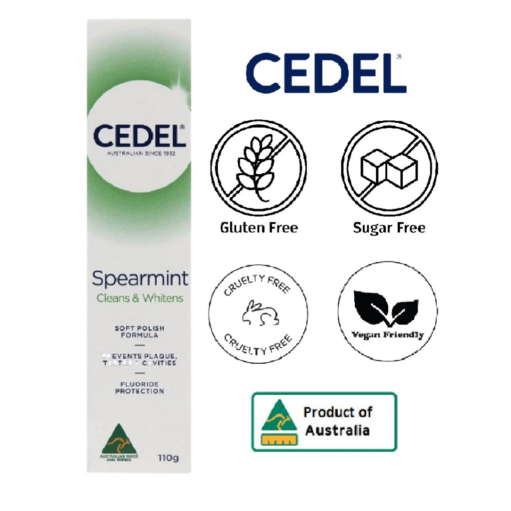 CEDEL SPEARMINT TOOTHPASTE 110G | Shopee Malaysia