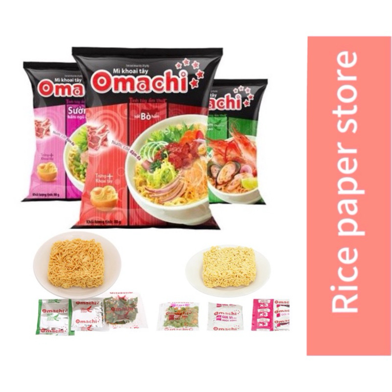 Omachi Potato Noodle 80g - Mi Khoai Tay Omachi 80g - 土豆Omachi面条 80g ...