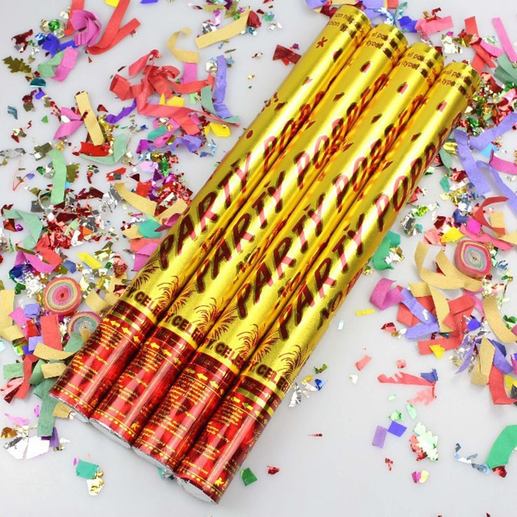 Party Popper Pop Paper Confetti Birthday Wedding Graduation Decoration ...