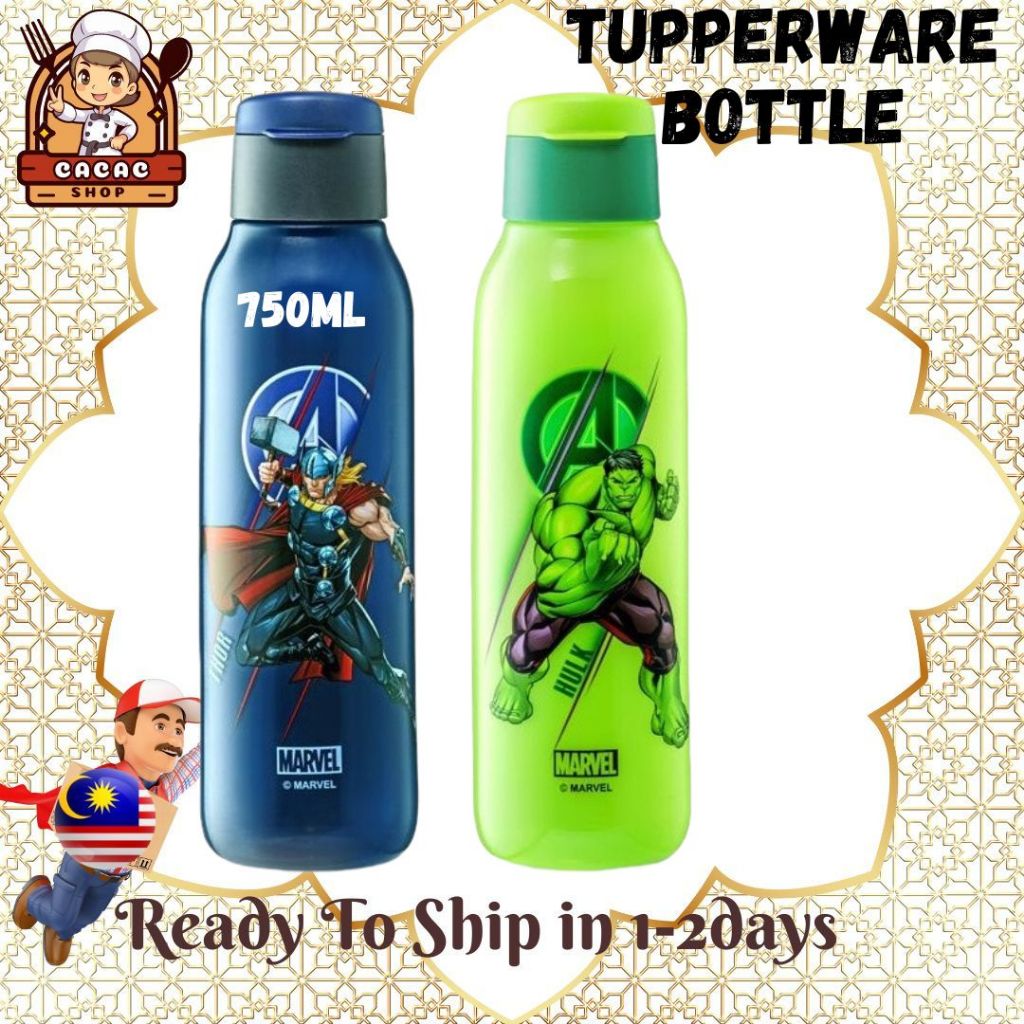🎁 Hadiah Tupperware🎁Wish card 🎁Tupperware kids bottle Marvel Eco Bottle ...