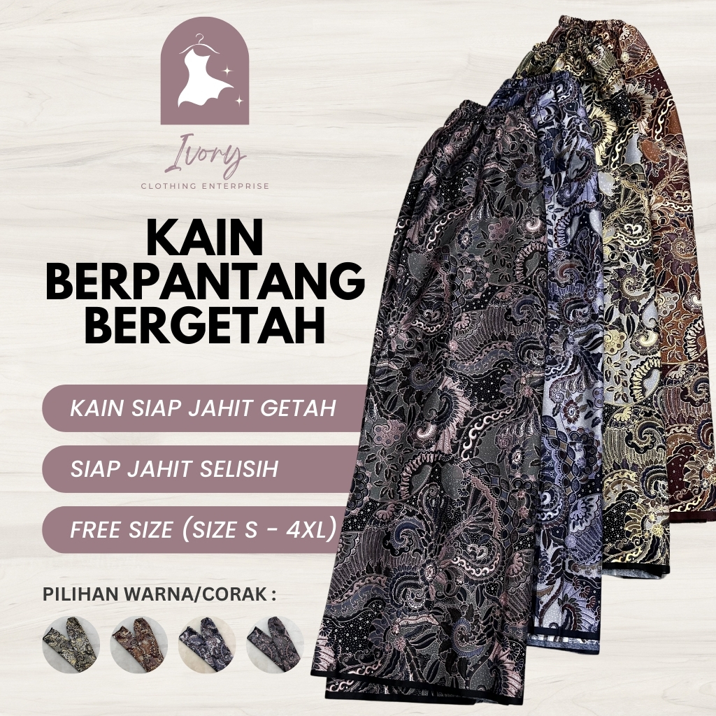 Kain Berpantang Bergetah / Confinement Sarong / Kain Batik Instant / Basahan [1001 - 1010 ...