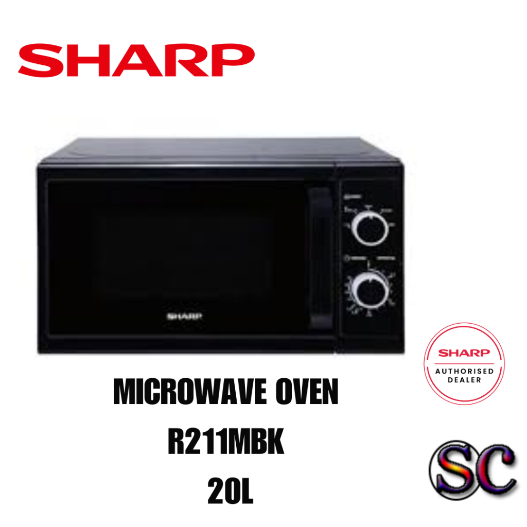 SHARP MICROWAVE OVEN R211MBK (20L) | Shopee Malaysia
