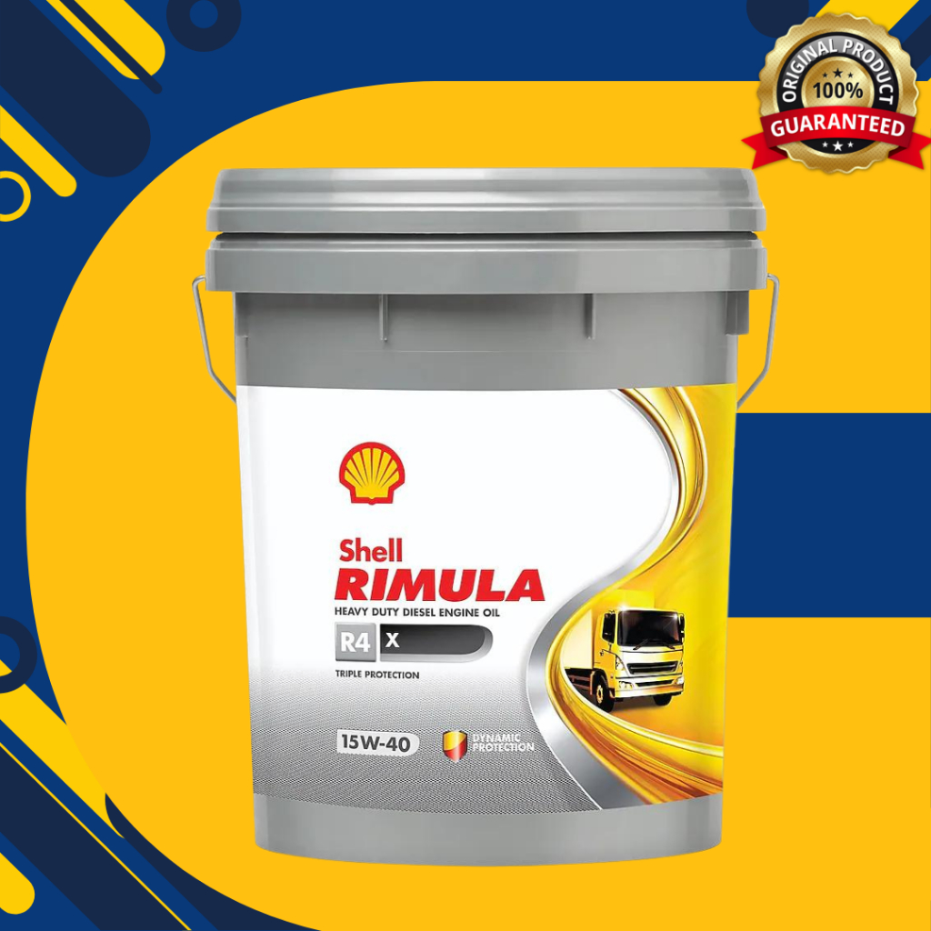 Shell RIMULA R4X 15W-40 Diesel Engine Oil Shell Diesel Engine Oil R4X ...