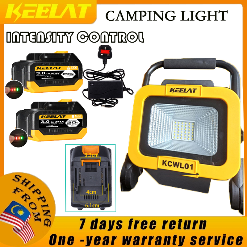 KEELAT Portable light Camping tent light spotlight outdoor waterproof ...