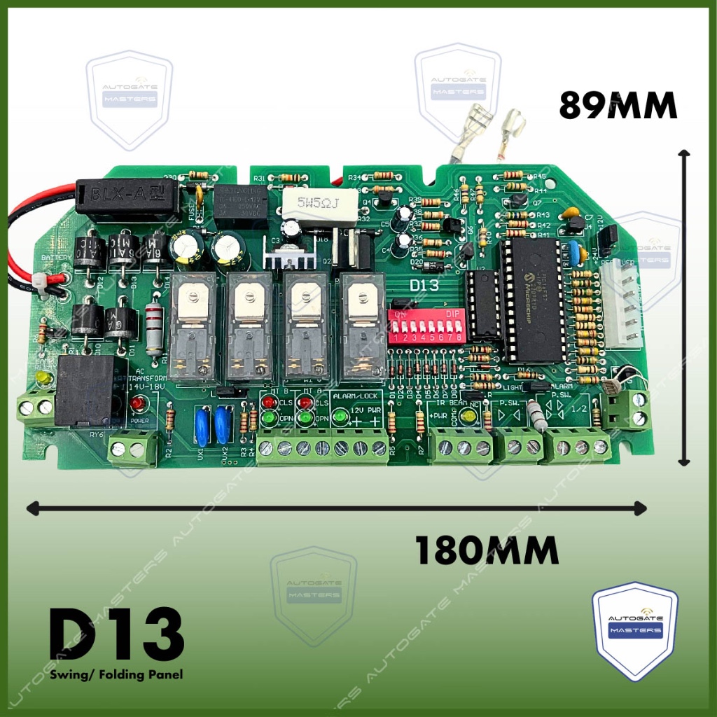 D13 wing folding for arm Control Panel / Board PCB FOR SLIDER ARM D8 D1 ...
