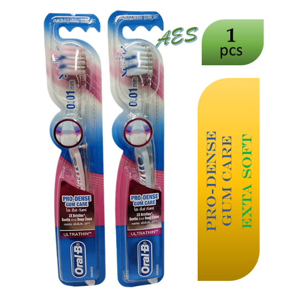 Oral-B UltraThin Pro-Dense Gum Care Manual Toothbrush (1pcs) | Shopee ...