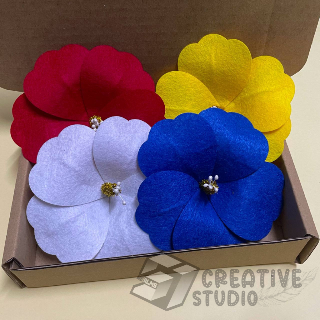 Bunga Raya Merdeka 4 Warna | Shopee Malaysia