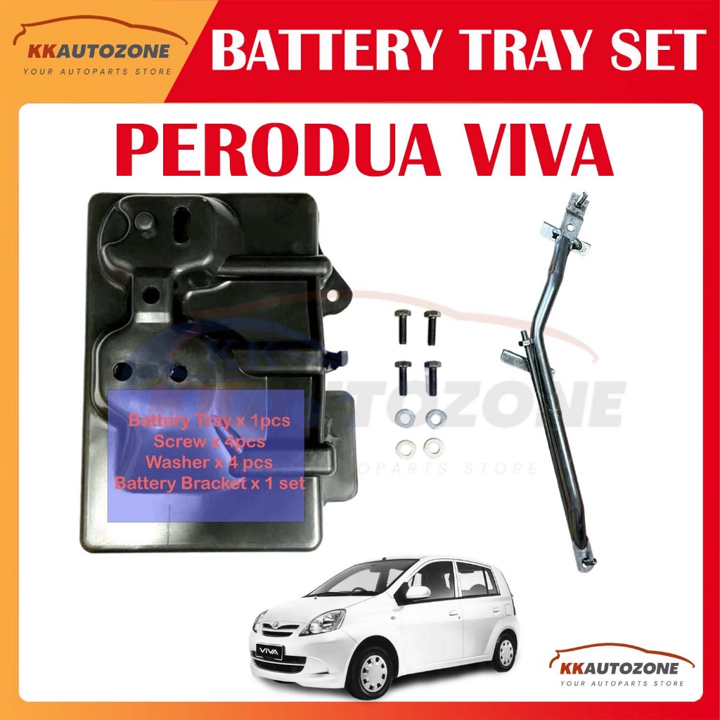 Perodua Viva Battery tray Set | Shopee Malaysia