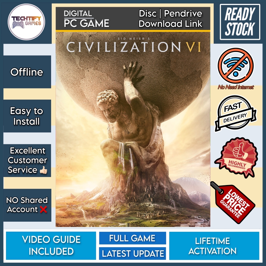 [PC Game] Sid Meiers Civilization 6 Deluxe Edition (v1.0.12.68 + All ...