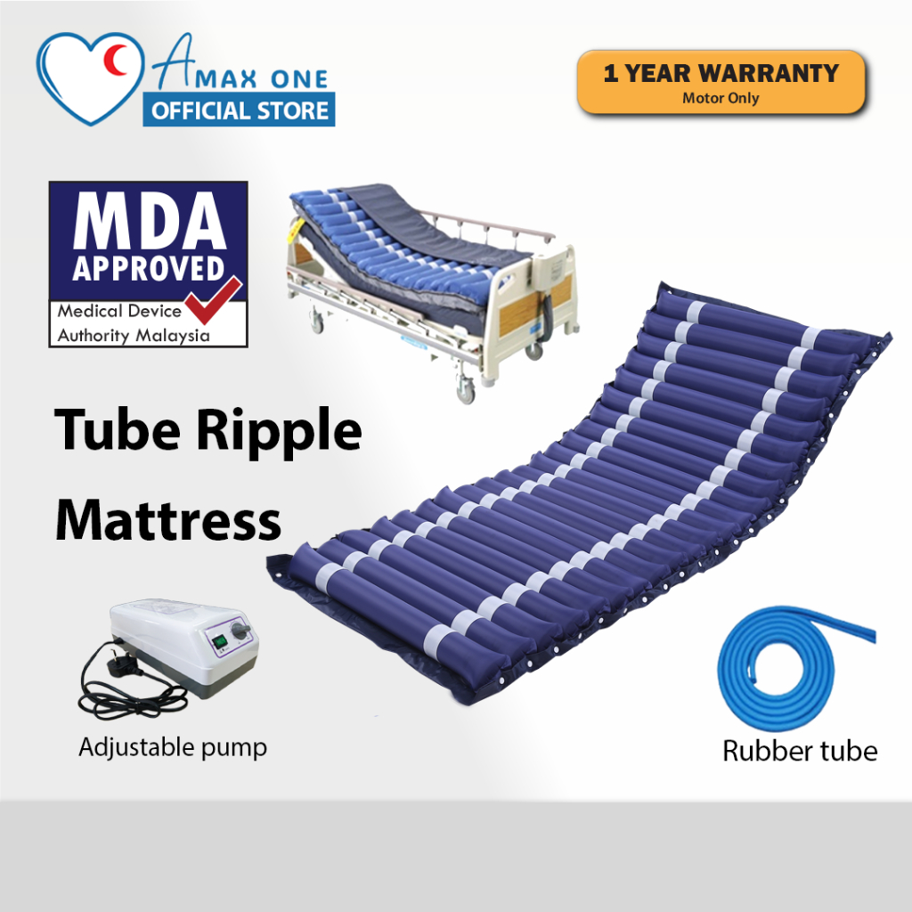Anti-Decubitus Tube Ripple Mattress With Adjustable Pump Bedsore ...