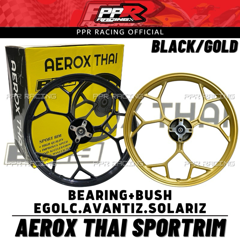 🔥 100% ORIGINAL AEROX THAI CNC SPORT RIM 17 inch 1.4/1.4-17 SPORT RIM ...