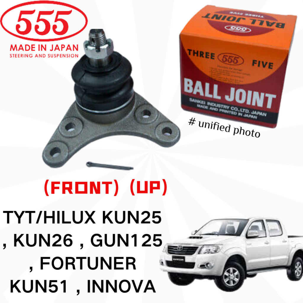 TOYOTA HILUX KUN25 , KUN26 , GUN125 , FORTUNER KUN51 , INNOVA (UP) 555 ...