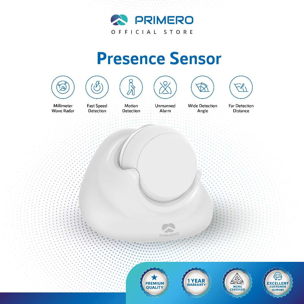 PRIMERO Smart Presence Sensor | Shopee Malaysia