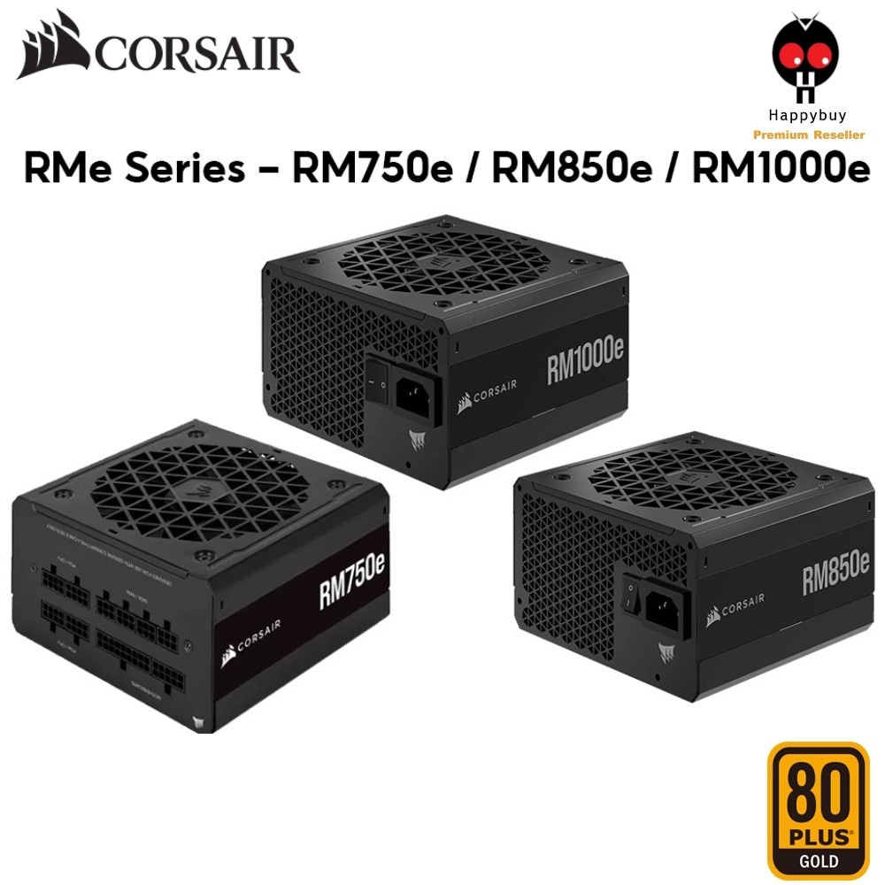 CORSAIR RM Series 650Watts / RME Series RM850E | RM750E | RM1000E 80 ...