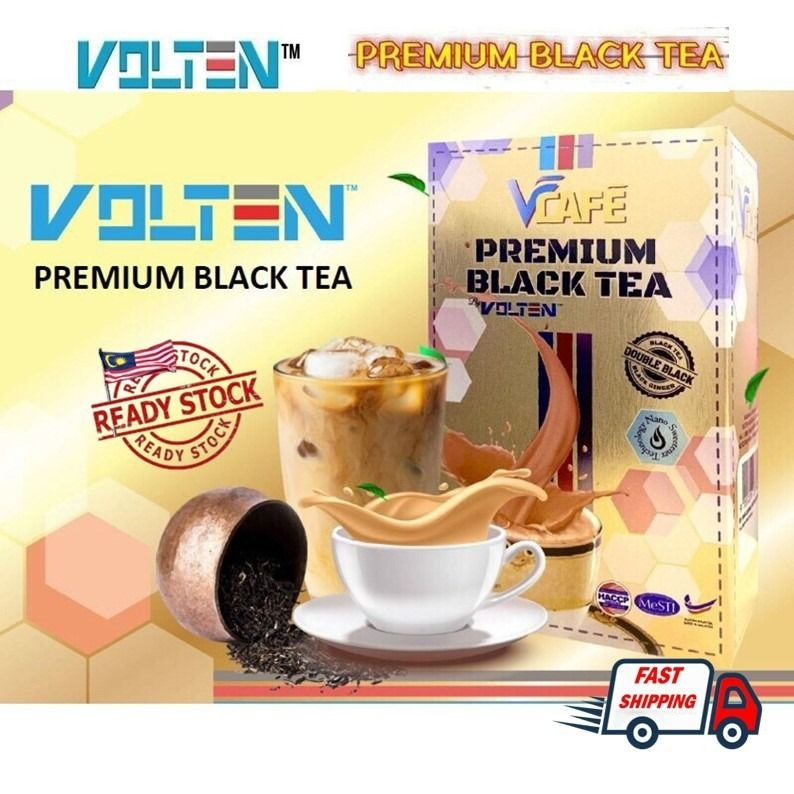 Volten VCafe Premium Black Tea Premix Milk Tea 3 in 1 | Shopee Malaysia