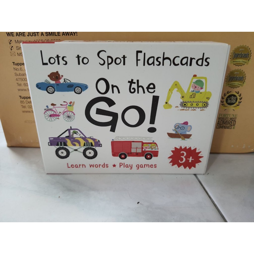 (Preloved) Flashcard Lots to Spot Flashcards : On The Go - Learn And ...