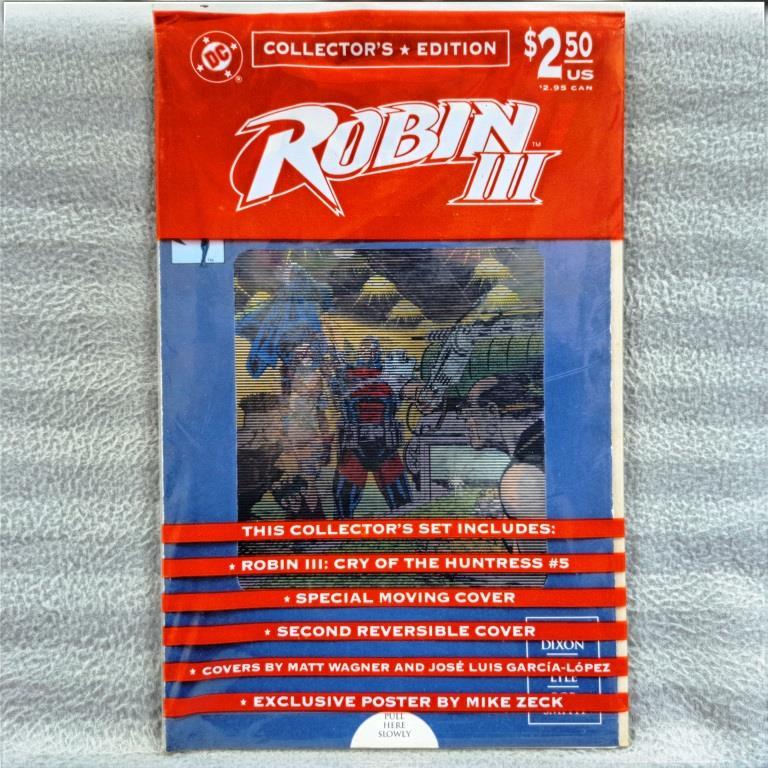 Robin III #5 Polybag Opened (DC Comics) Chuck Dixon, Tom Lyle | Shopee ...