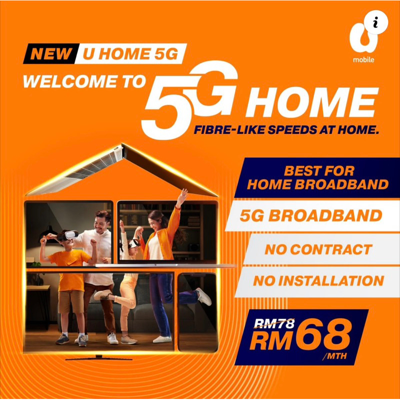 Uhome 5G RM68sbln FREE Modem 5G | Shopee Malaysia