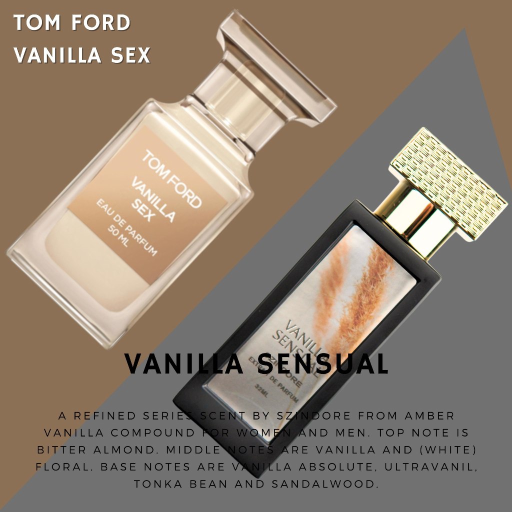SZINDORE VANILLA SENSUAL PERFUME FOR UNISEX | Shopee Malaysia