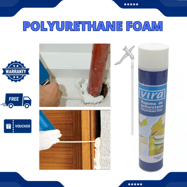 Polyurethane Waterproof Foam Spray 750ml Insulation Foam | Shopee Malaysia
