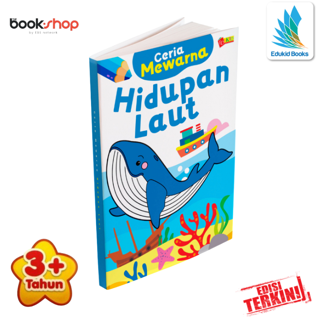 Ceria Mewarna Hidupan Laut - Buku Mewarna - Hidupan Laut - Kanak-kanak ...