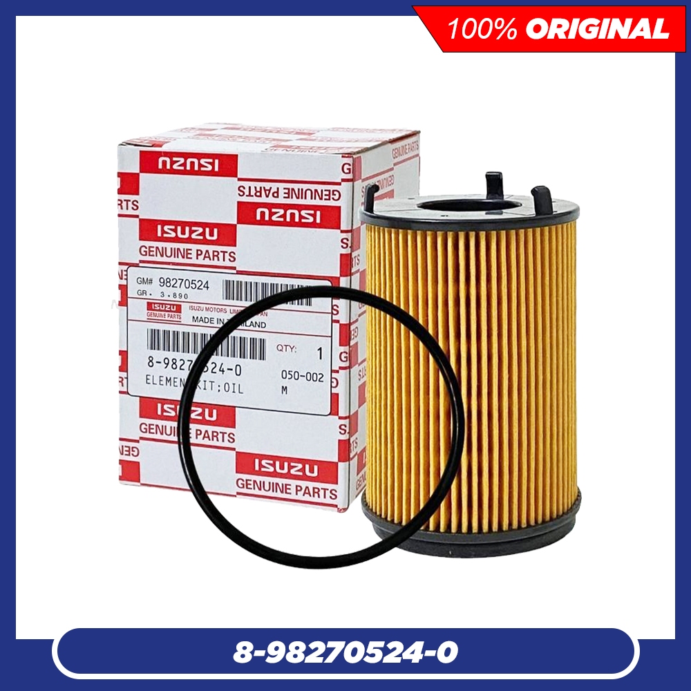 ISUZU OIL FILTER - D-MAX 1.9 2019- RT50 RT85 RG01 D Max 8-98270524-0 ...