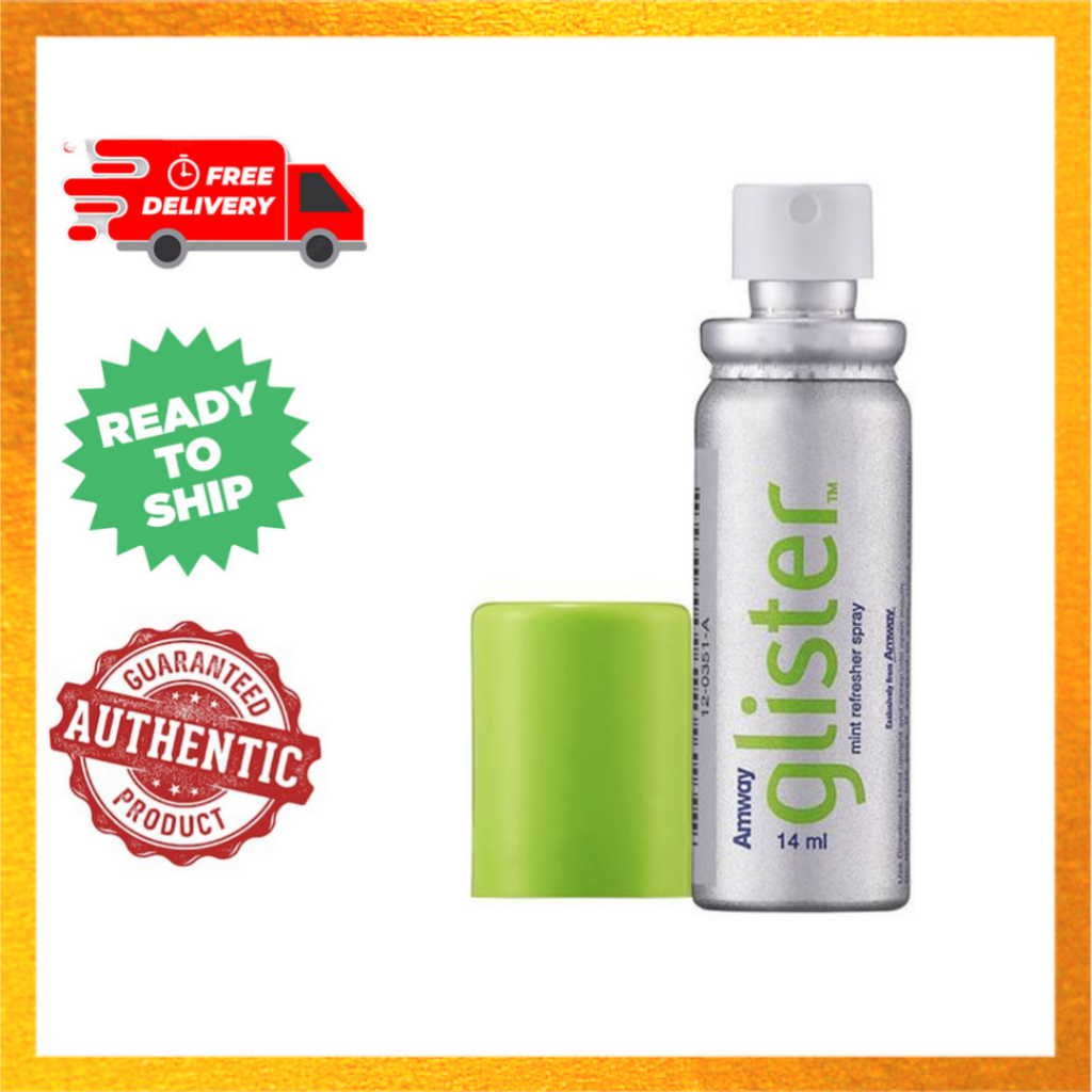 Amway Glister Mint Refresher Spray - 14ml (mouth spray) | Shopee Malaysia