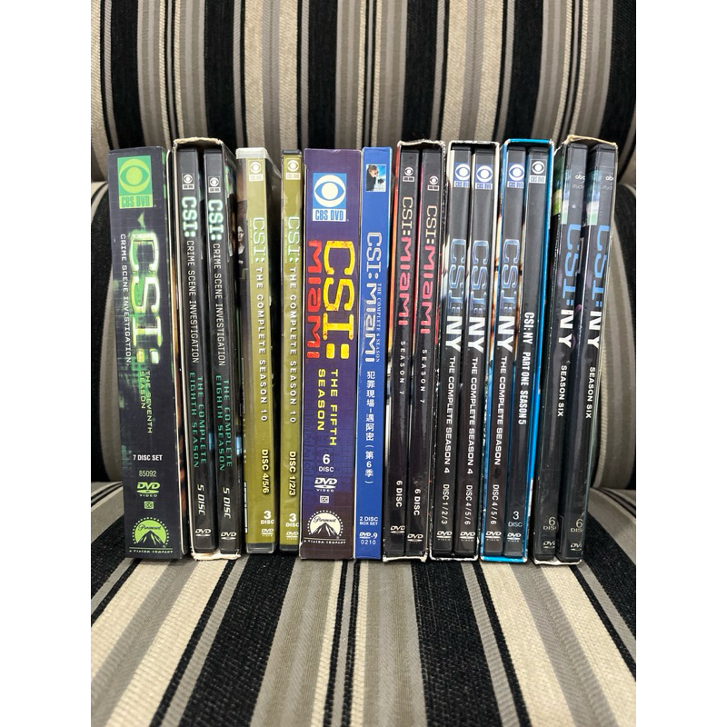 Pre Loved DvD | TV Series Complete Season | CSI NY/Las Vegas/Miami ...