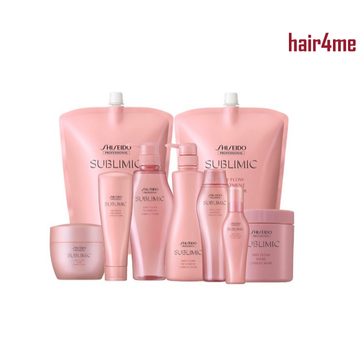 [🔥OFFER🔥]Shiseido Airy Flow Sublimic Shampoo / Treatment / Mask / Serum/Thick 125ml/200ml/250ml ...