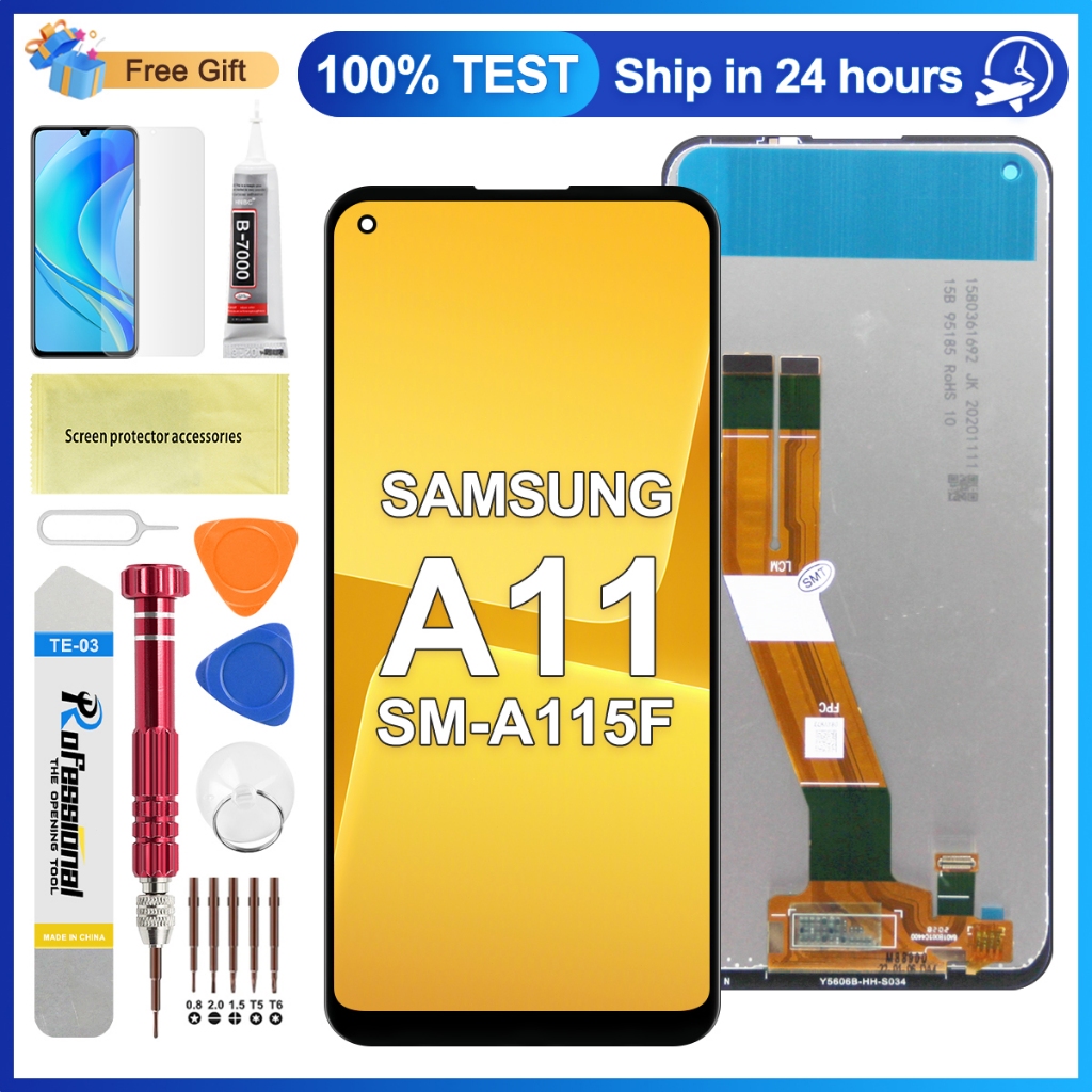 LCD Samsung Galaxy A11 A115 A115F/DS A115F A115M Touchscreen Digitizer ...
