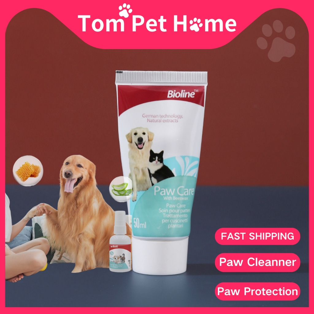️Bioline ️ PawCare with Beeswax Cream 50ml Paw Protect Cream Paw Care ...