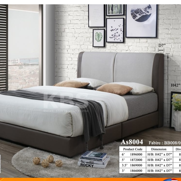 (FREE Installation+Shipping) KBS Kadiza Divan + Headboard Fabirc ...