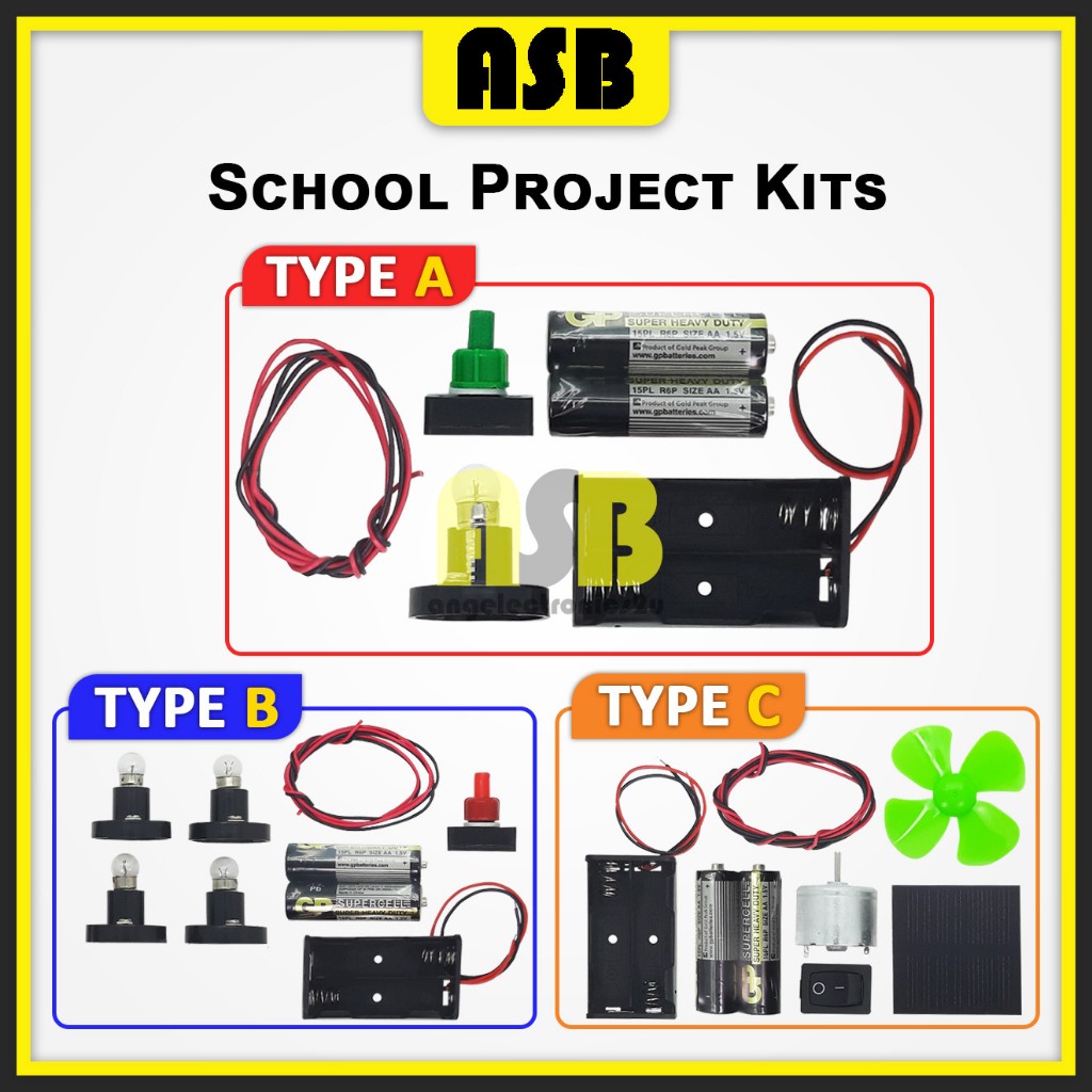 (1pc) School Project ( Simple Electric Circuit ) | Shopee Malaysia
