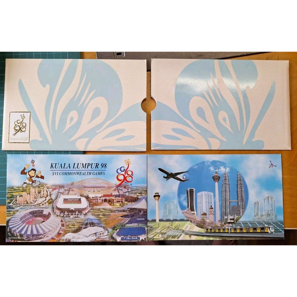 Malaysia 1998 SUKOM EMPTY Folder Sukan Komanwel Commonwealth Games, No ...