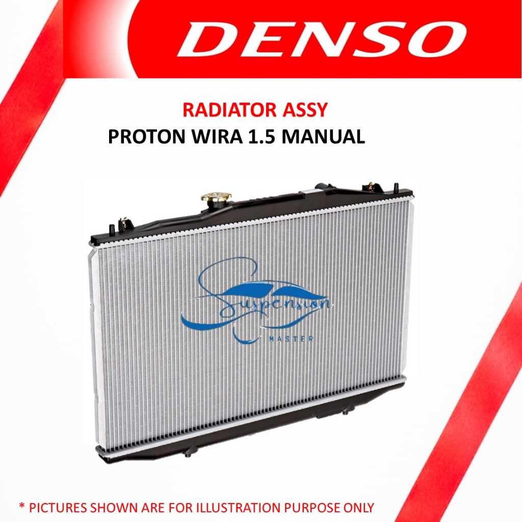 DENSO BRAND RADIATOR ASSY 💯 👍👍 - PROTON WIRA 1.5 MANUAL | Shopee Malaysia