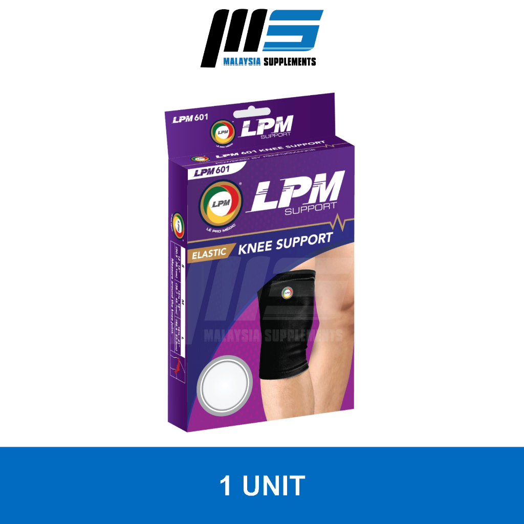 LPM Knee Guard Support 601 (1 Unit) - Knee Pain Relief, Lutut Sakit ...