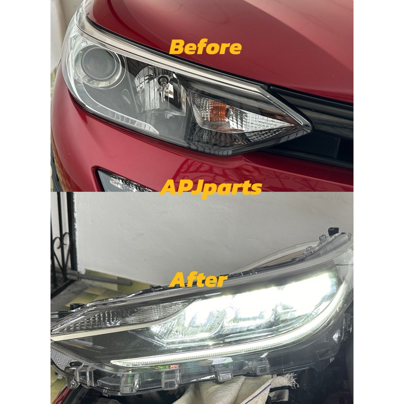 Socket / Conversion Harness Headlamp LED YARIS/VIOS NSP 151 2019-2021 ...