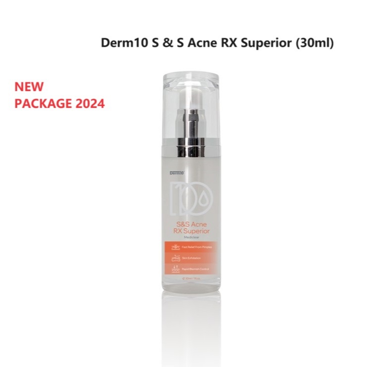 Derm10 S & S Acne Rx Superior 15ml or 25ml (HS&SM30) | Shopee Malaysia