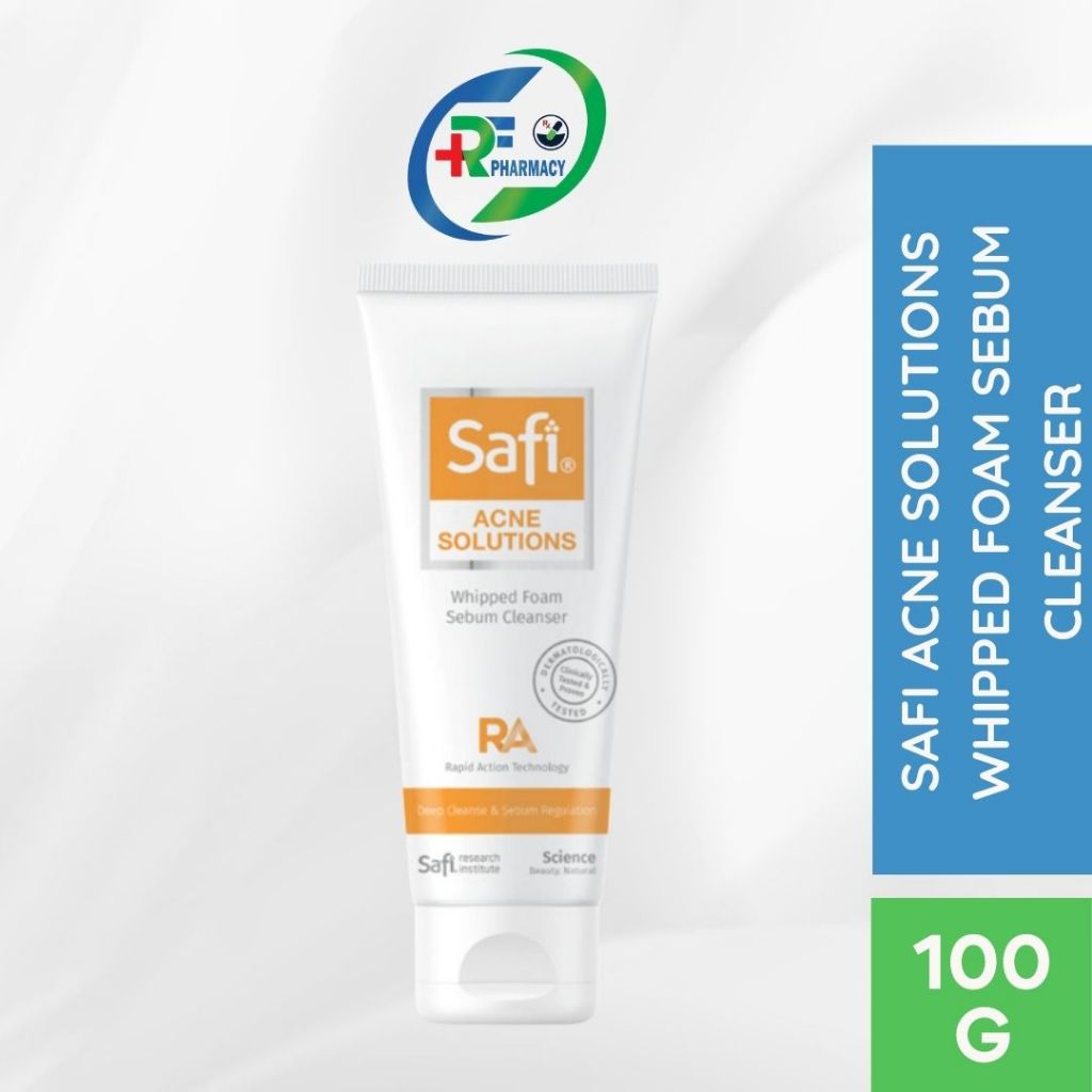Safi Acne Solutions Whipped Foam Sebum Cleanser 100G | Shopee Malaysia