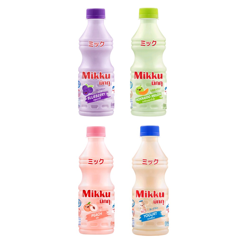 Halal Thailand Mikku Yogurt Drink Juice 300ml 泰国酸奶 | Shopee Malaysia
