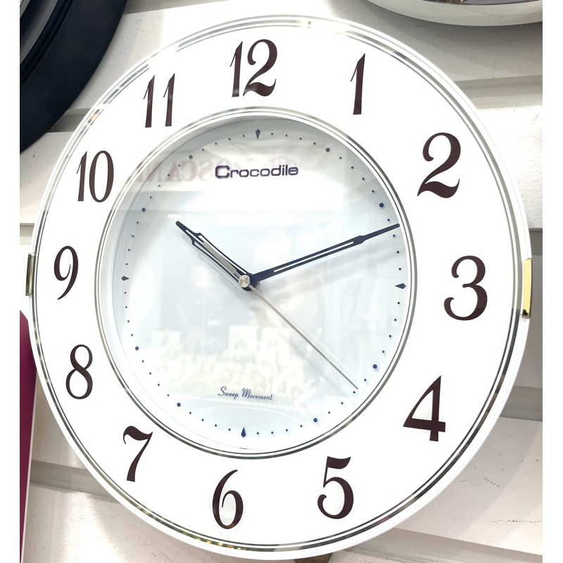 100% ORIGINAL CROCODILE WALL CLOCK 14INCH | Shopee Malaysia