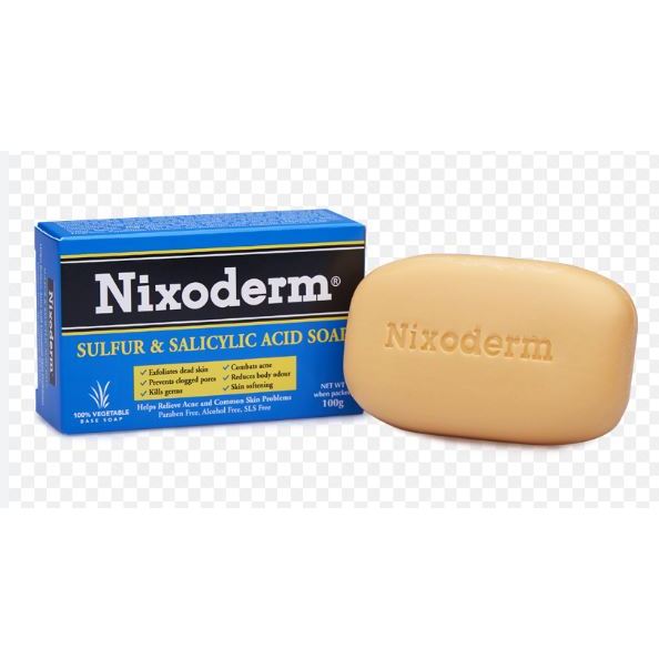 NIXODERM SULFUR AND SALICYLIC ACID SOAP (100G) EXPIRY 12/2026 | Shopee ...