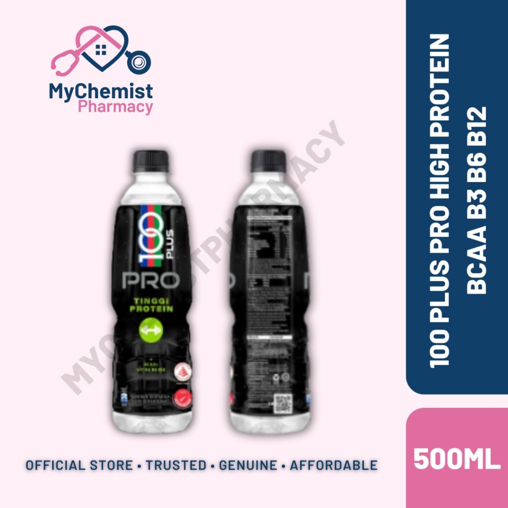 100 Plus Pro High Protein + BCAAs B3 B6 B12 500ml | Shopee Malaysia