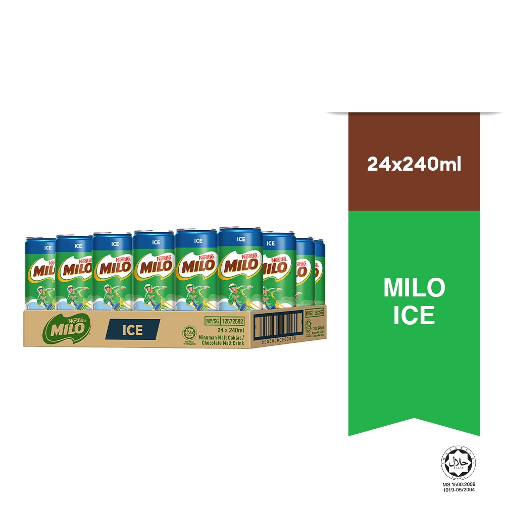 NESTLE MILO ICE Can 24x240ml | Shopee Malaysia